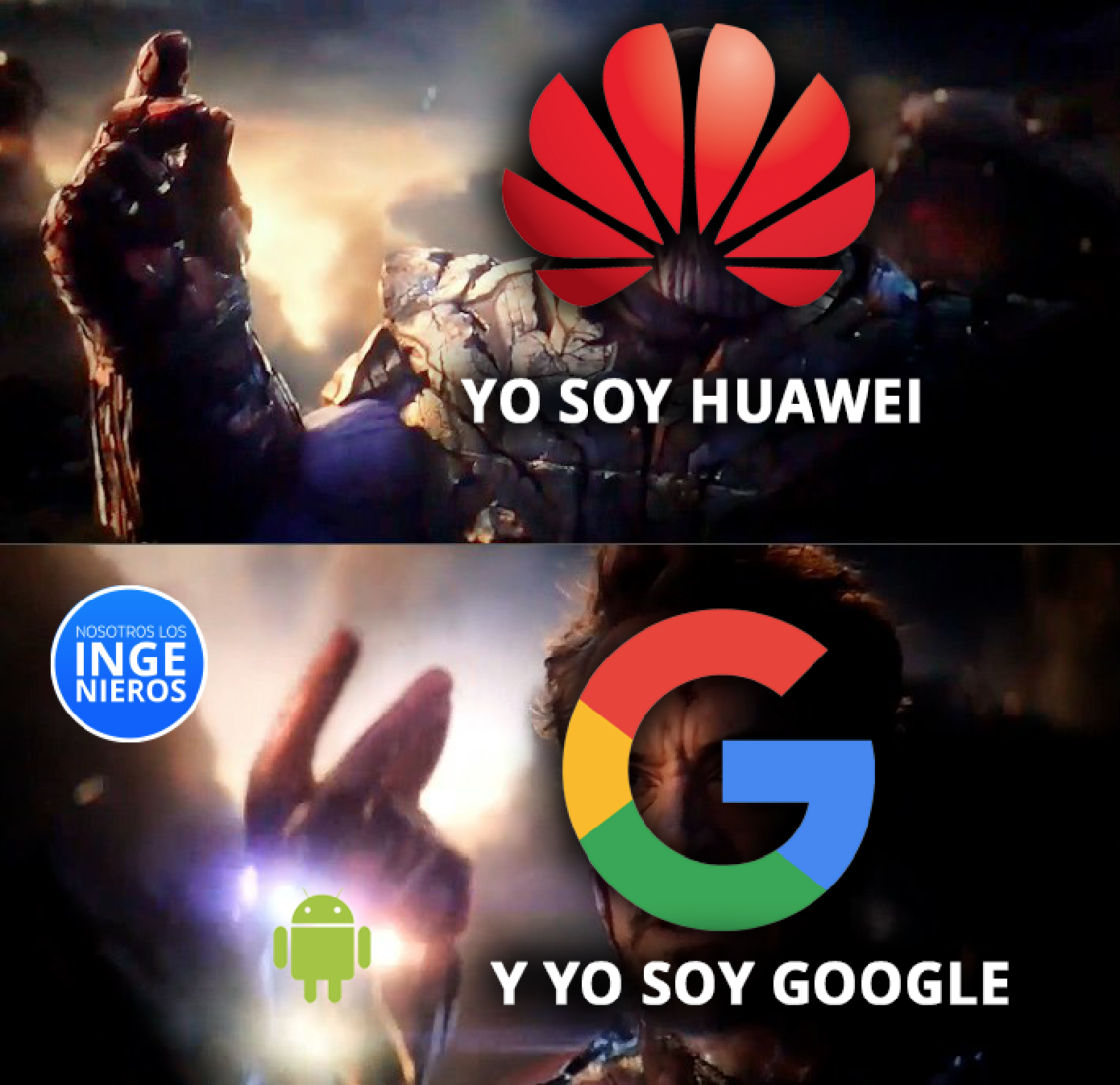 Los mejores memes tras el rompimiento de Google y Huawei – nosotros-los ...